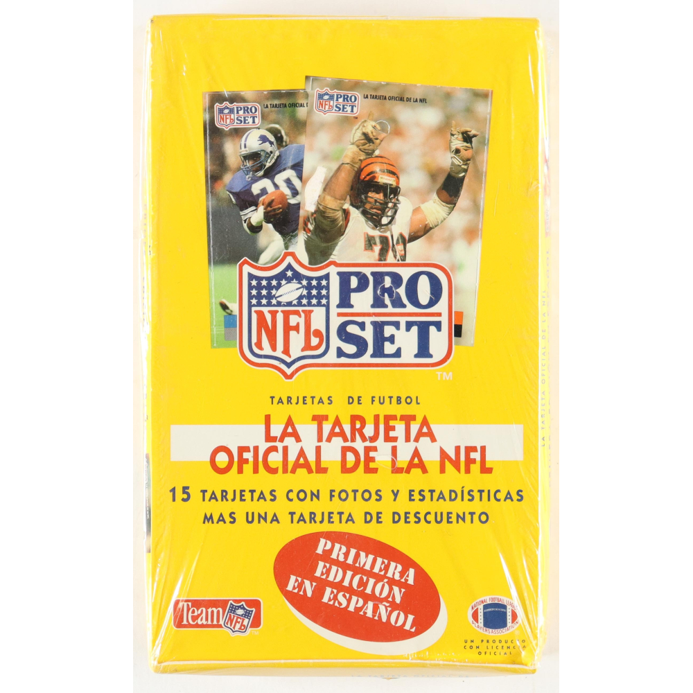 1991 Pro Set Series 1 Spanish Football Wax Box with (36) Packs | Pristine Auction