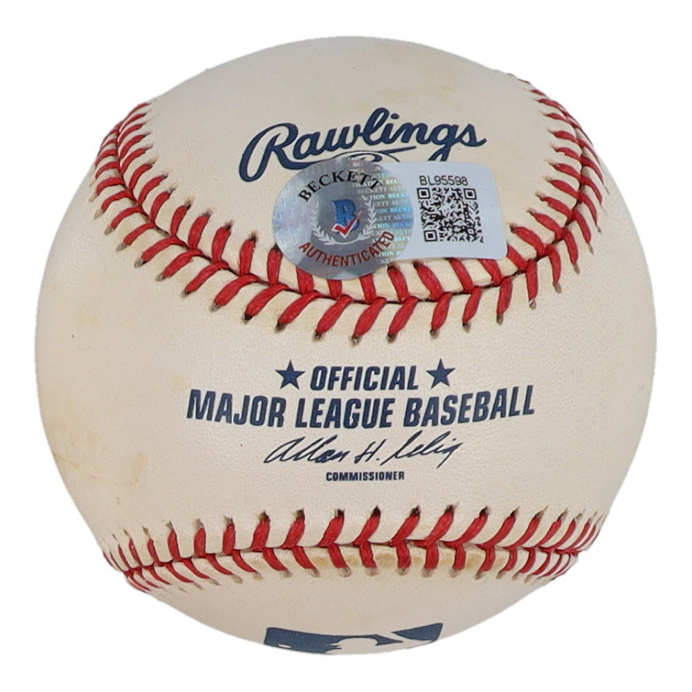 Brooks Robinson Signed OML Baseball Inscribed "The Human Vacuum Cleaner ...