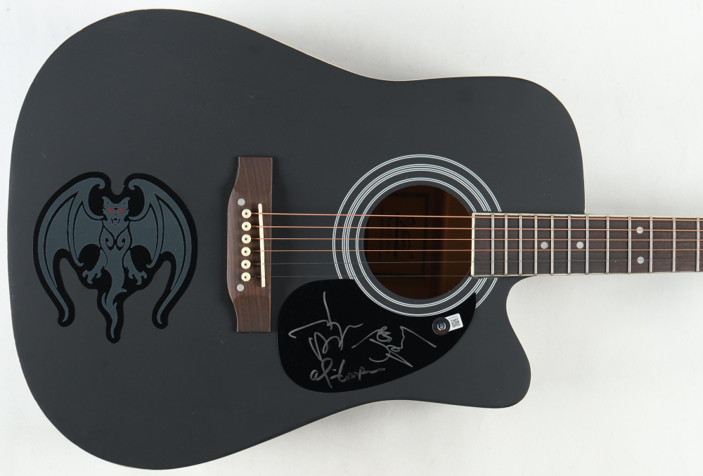 Johnny Depp, Alice Cooper & Joe Perry Signed "Hollywood Vampires ...