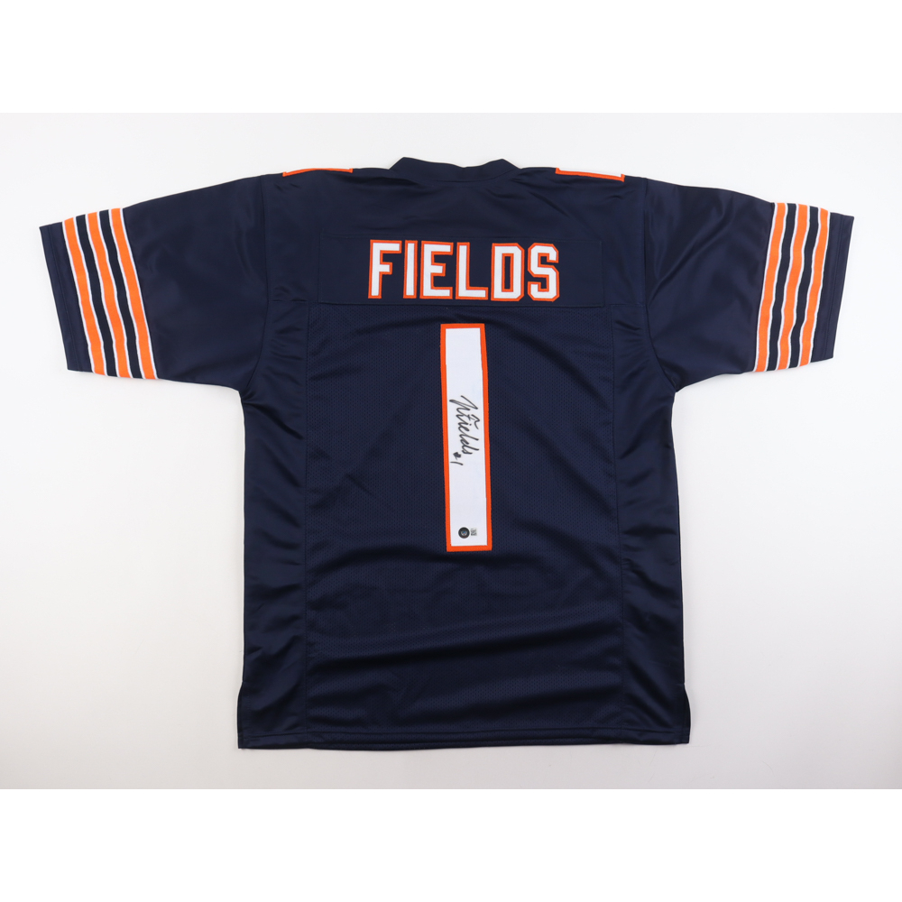 Justin Fields Signed Jersey (Beckett) | Pristine Auction