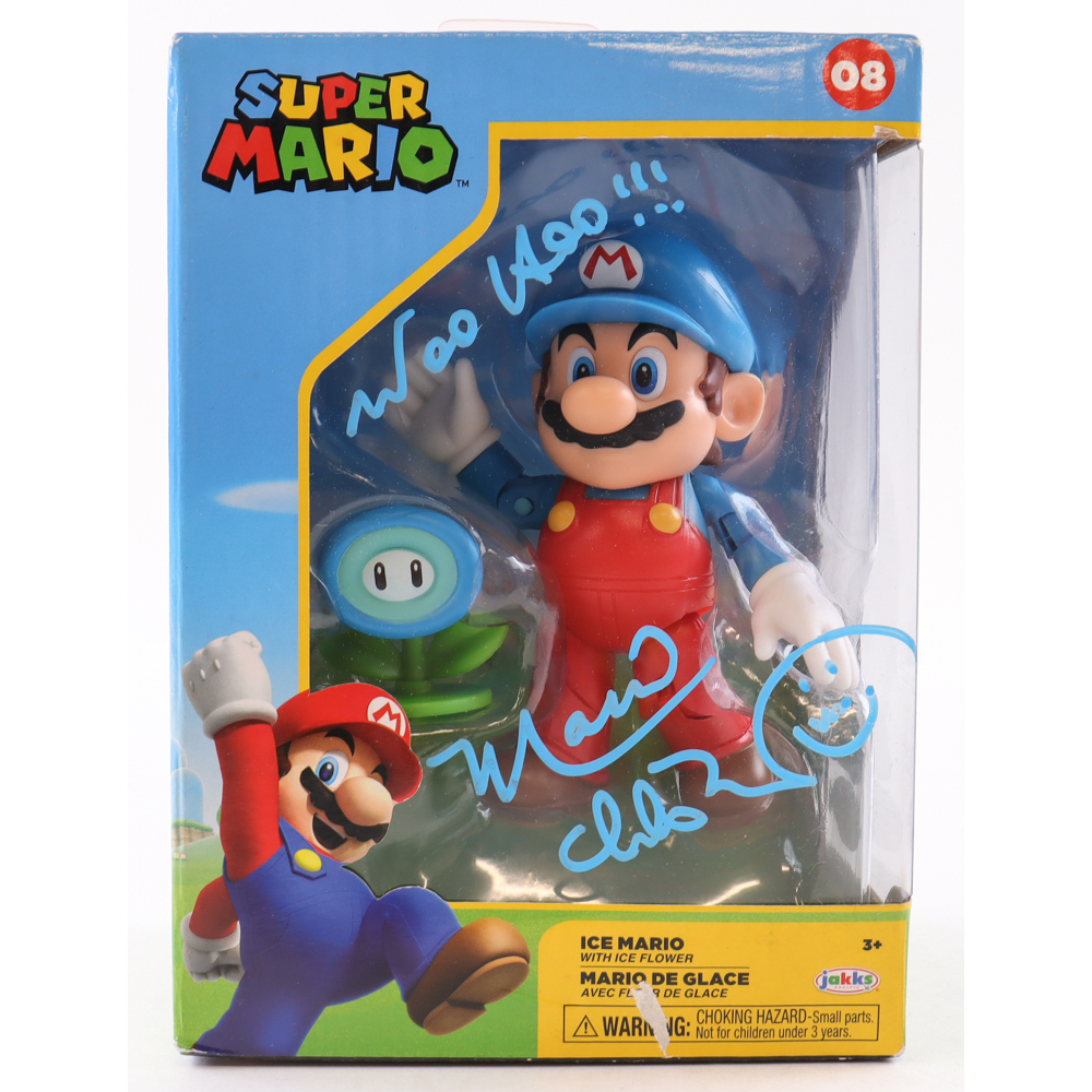 Charles Martinet Signed "Super Mario" Toy Inscribed "Woo Hoo" (PSA ...