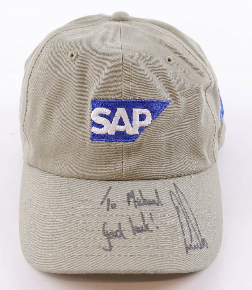 Ernie Els Signed SAP Adjustable Hat Inscribed "Good Luck" (Beckett ...