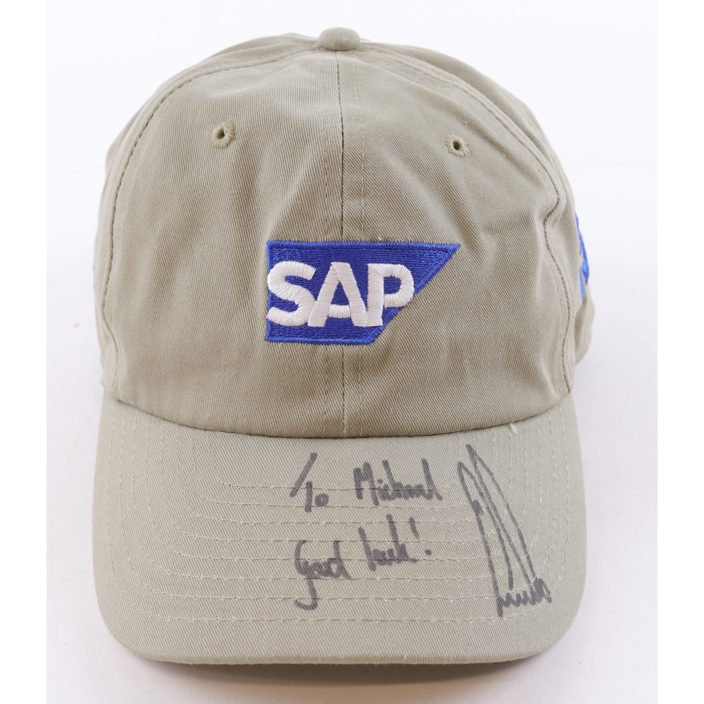 Ernie Els Signed SAP Adjustable Hat Inscribed "Good Luck" (Beckett ...