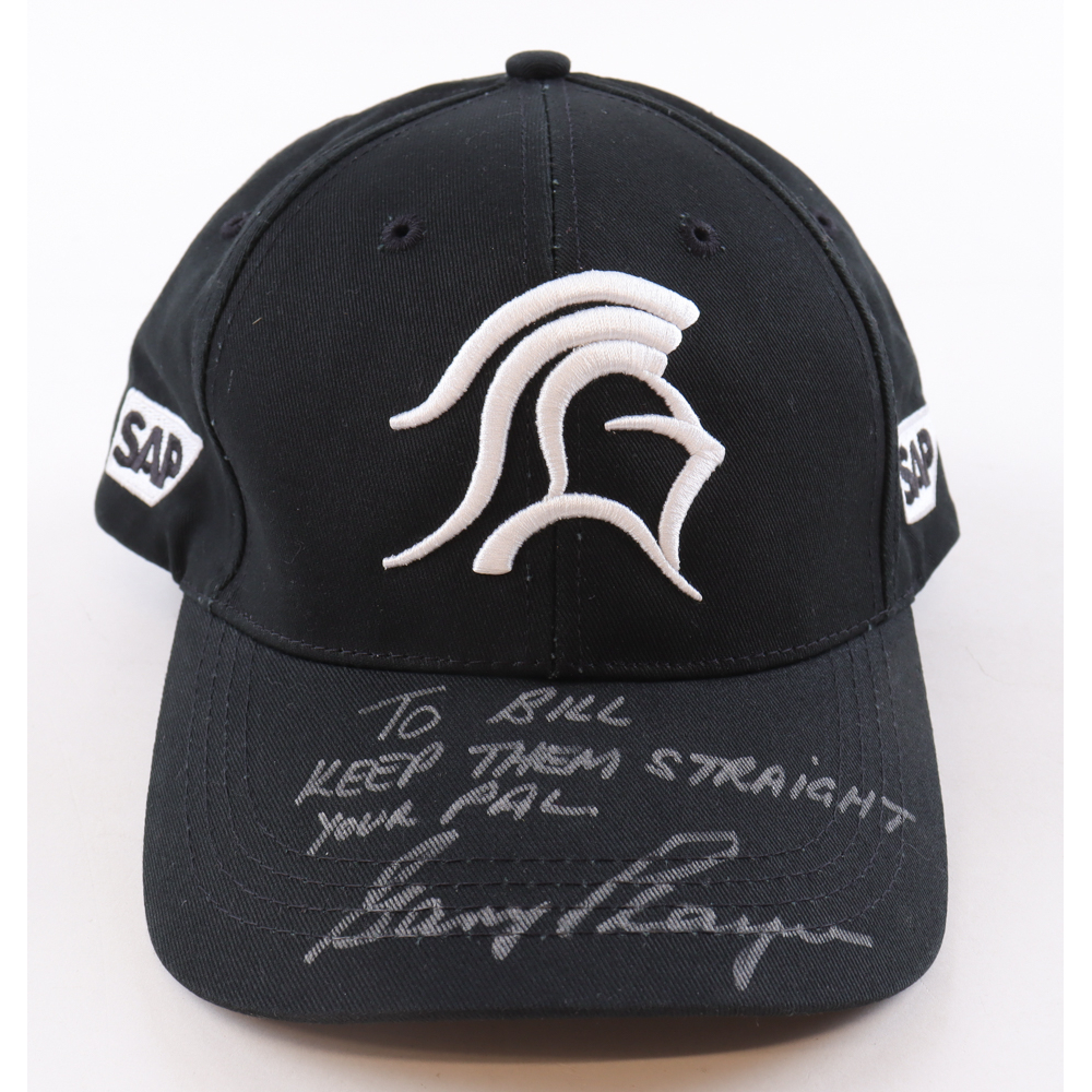 Gary Player Signed "Black Knight" Adjustable Hat Inscribed "Finish The ...