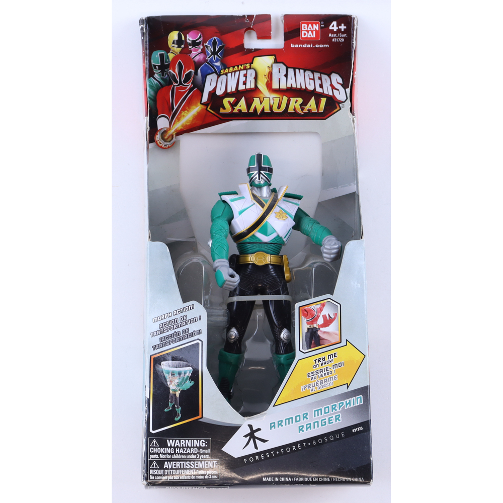Hector David Jr. Twice-Signed "Power Rangers Samurai" Action Figure ...