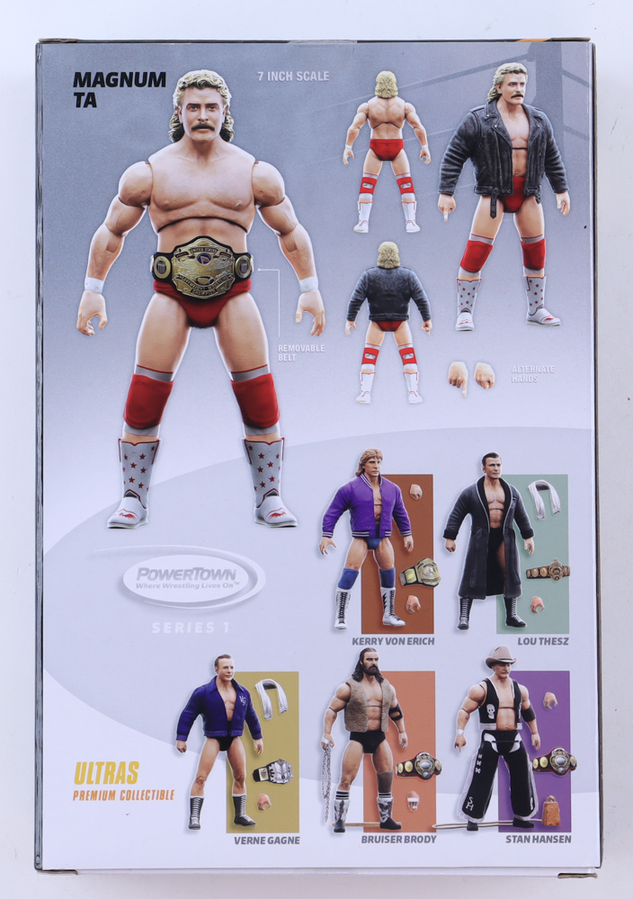 Magnum TA Signed 2022 Powertown Ultras Action Figure Inscribed "2x US ...