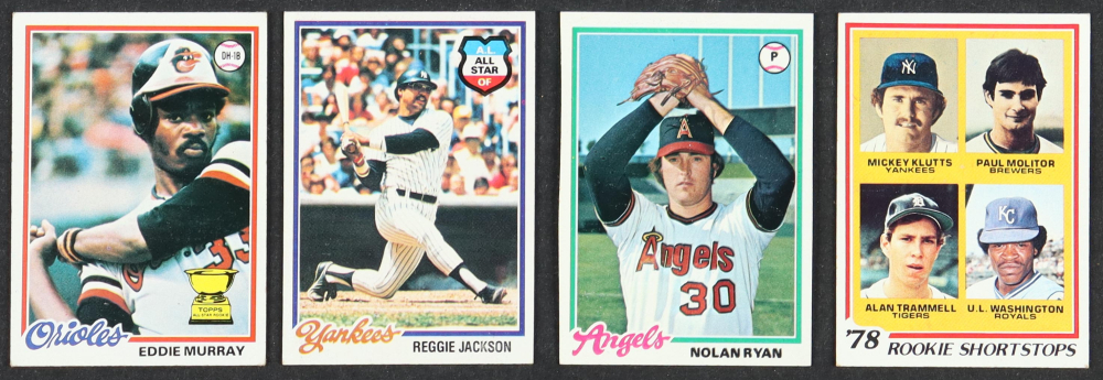 1978 Topps Baseball Complete Set of (726) Cards with Eddie Murray #36 ...