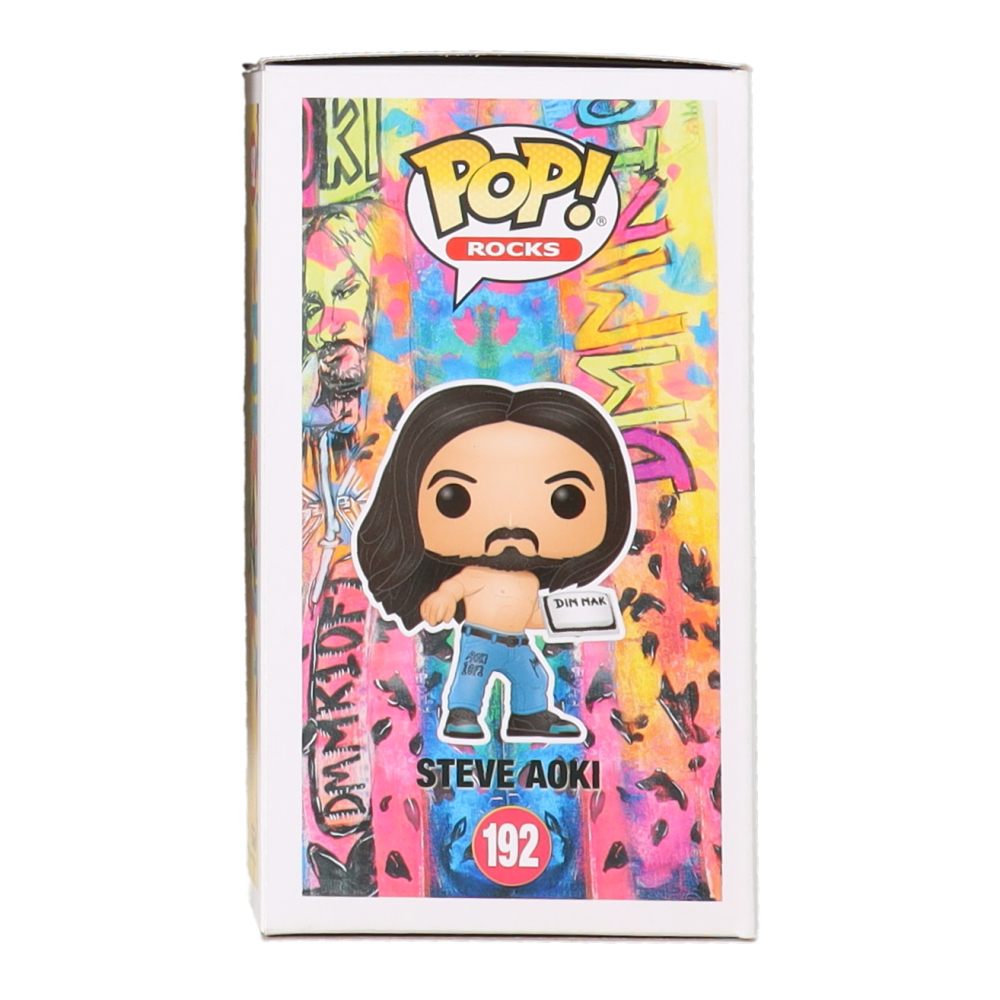 Steve Aoki Signed "Steve Aoki" #192 Steve Aoki Funko Pop! Vinyl Figure ...