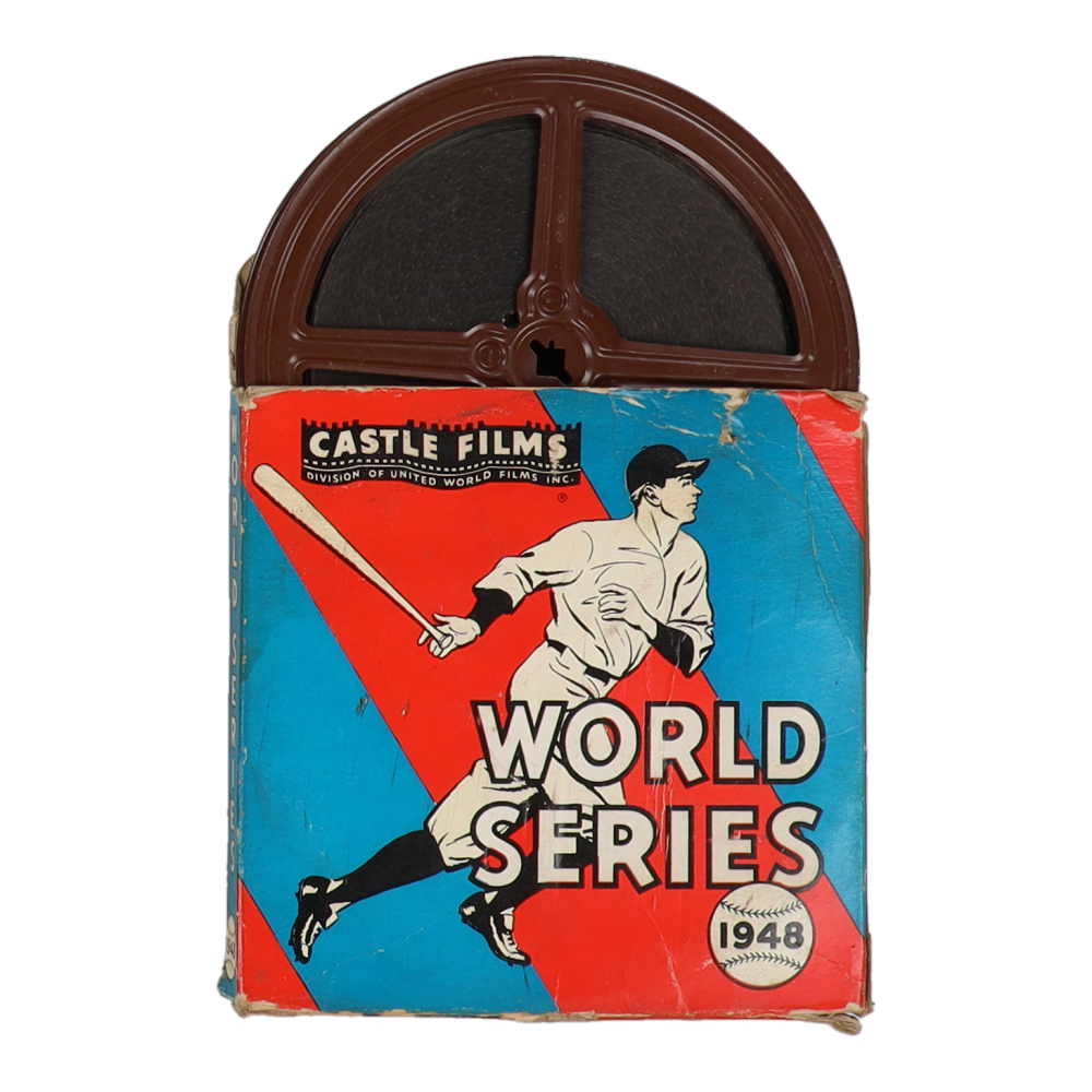 1948 World Series Castle Films 16MM Film Reel with Original Packaging ...
