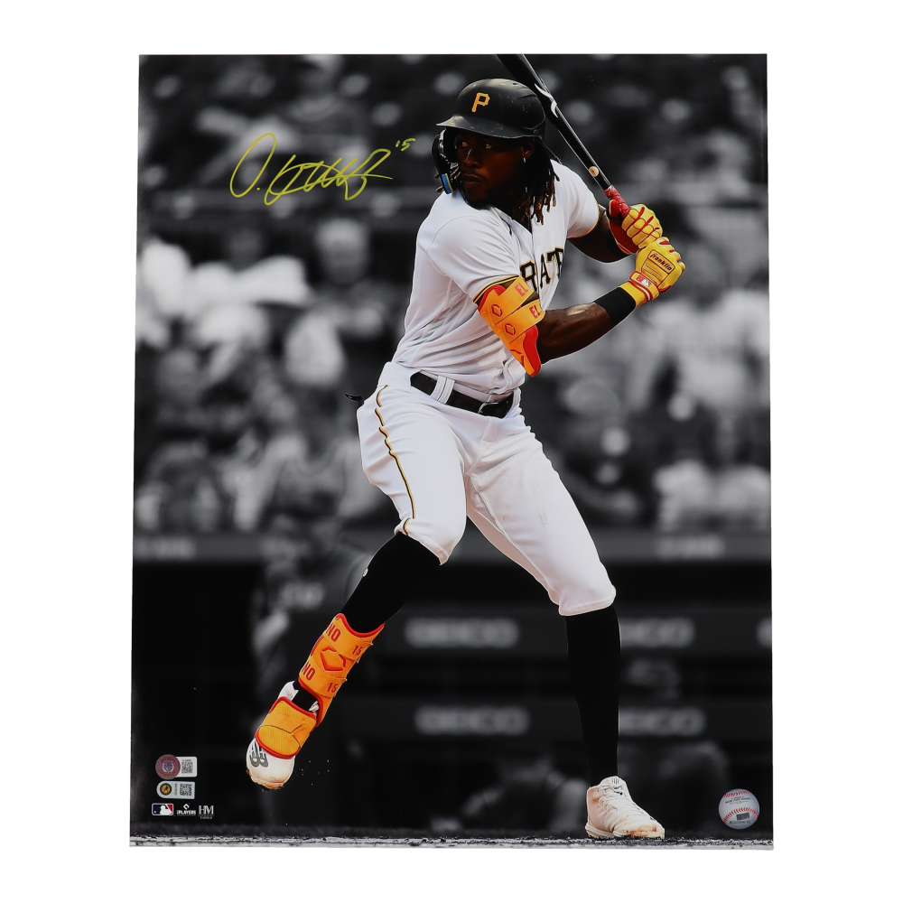 Oneil Cruz Signed Pirates 16x20 Photo (Cruz & Beckett) | Pristine Auction