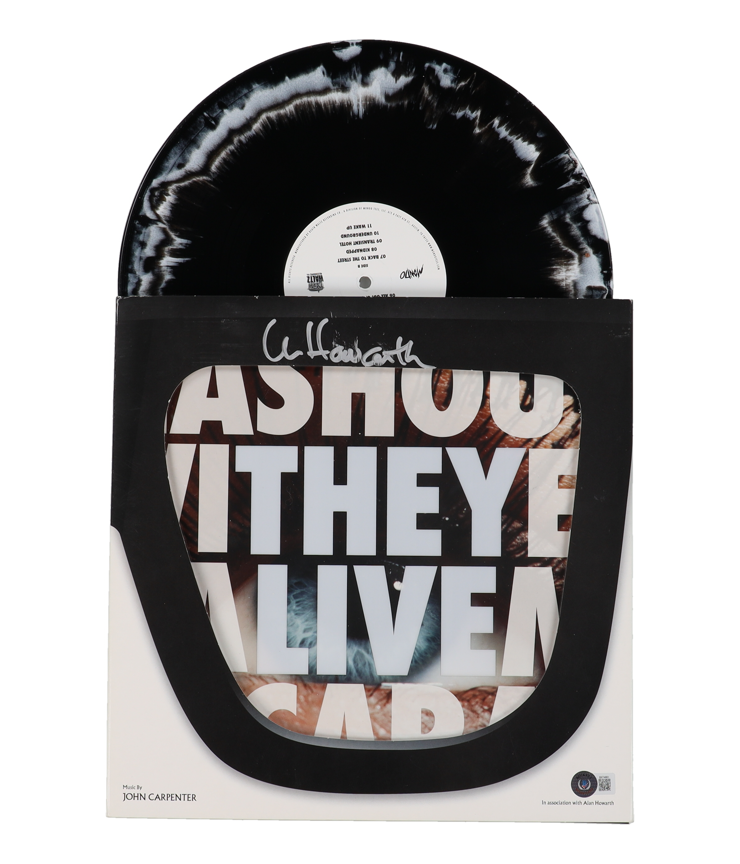Alan Howarth Signed "They Live" Vinyl Record Album (Beckett) | Pristine ...