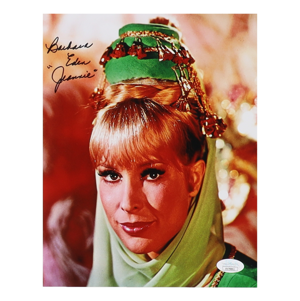 Barbara Eden Signed "Dream of Jeannie" 8x10 Photo Inscribed "Jeannie" (JSA) | Pristine Auction