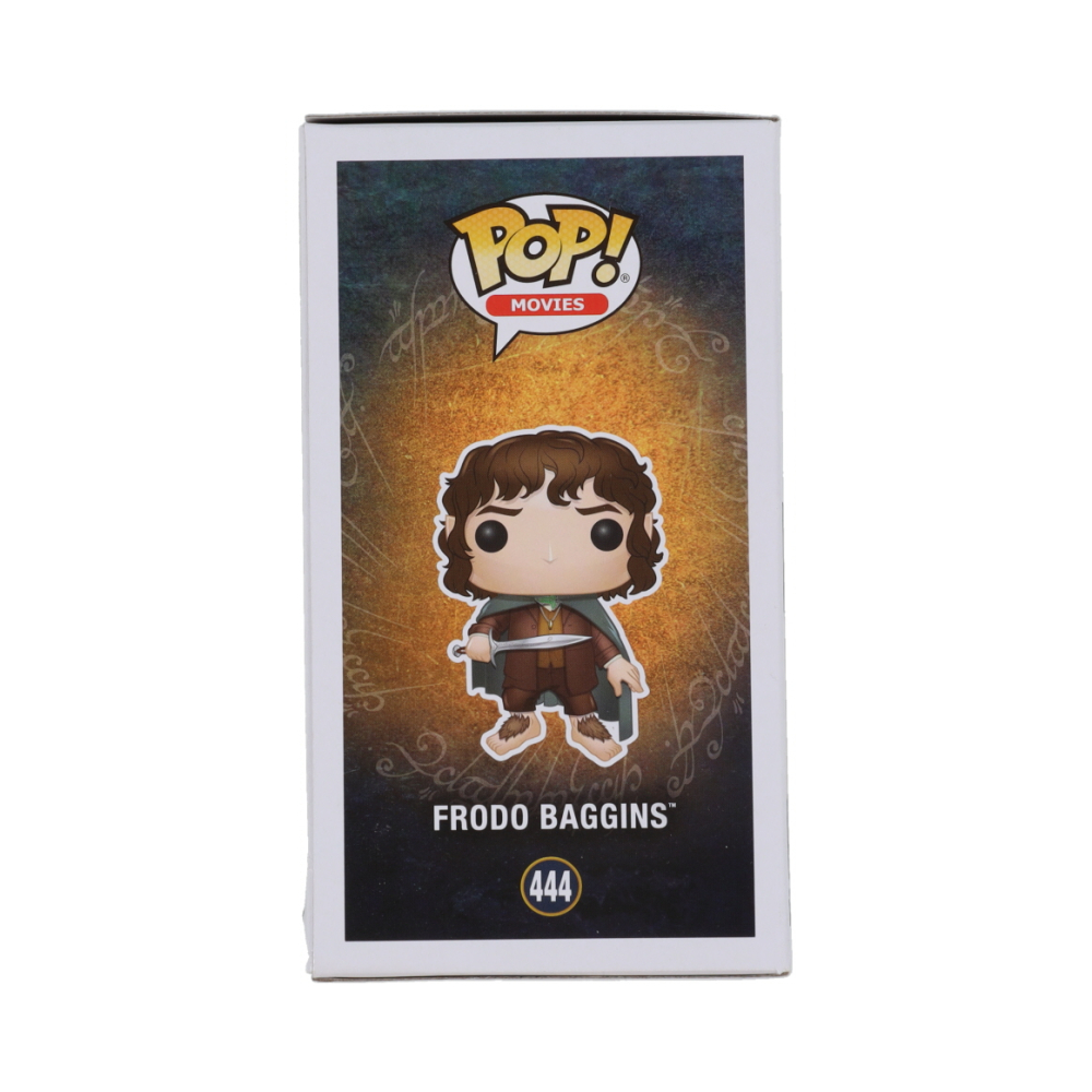 Elijah Wood Signed "Lord of the Rings" #444 Frodo Baggins Funko Pop ...