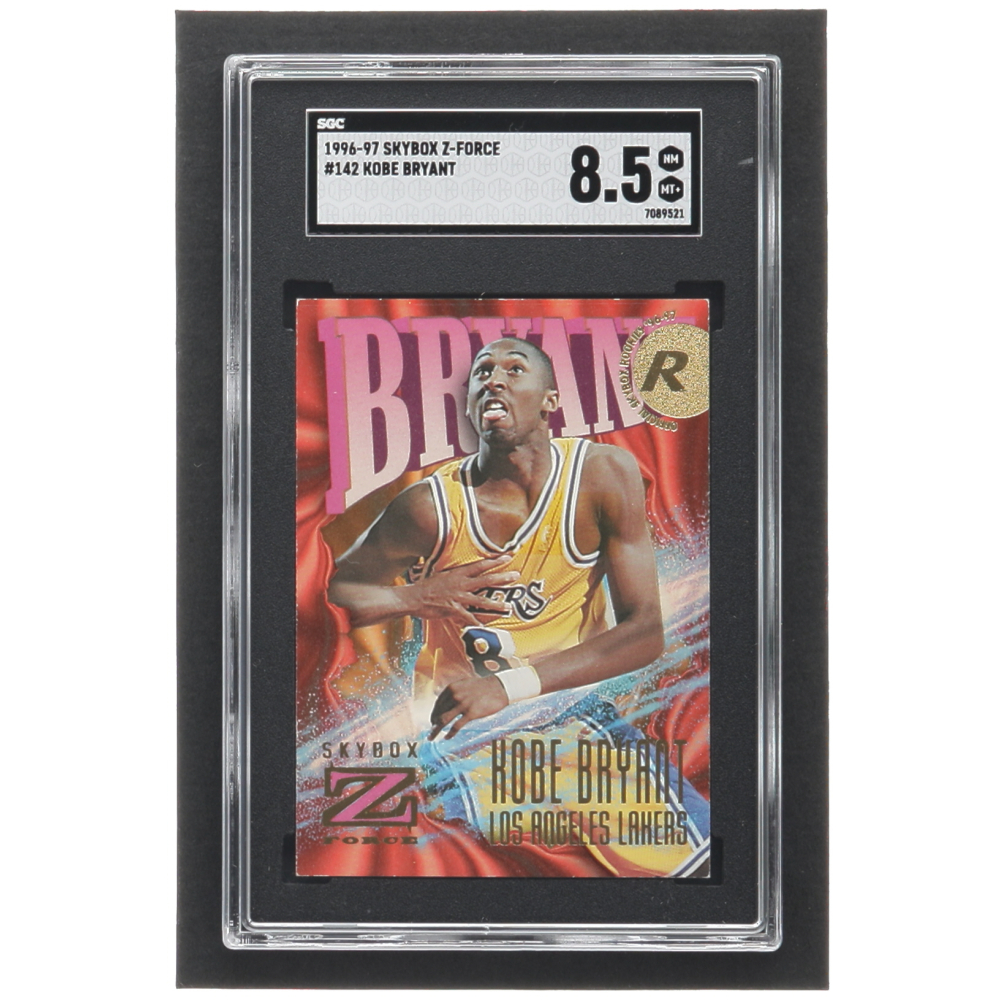 Kobe Bryant 1996-97 Z-Force #142 RC (SGC 8.5) | Pristine Auction