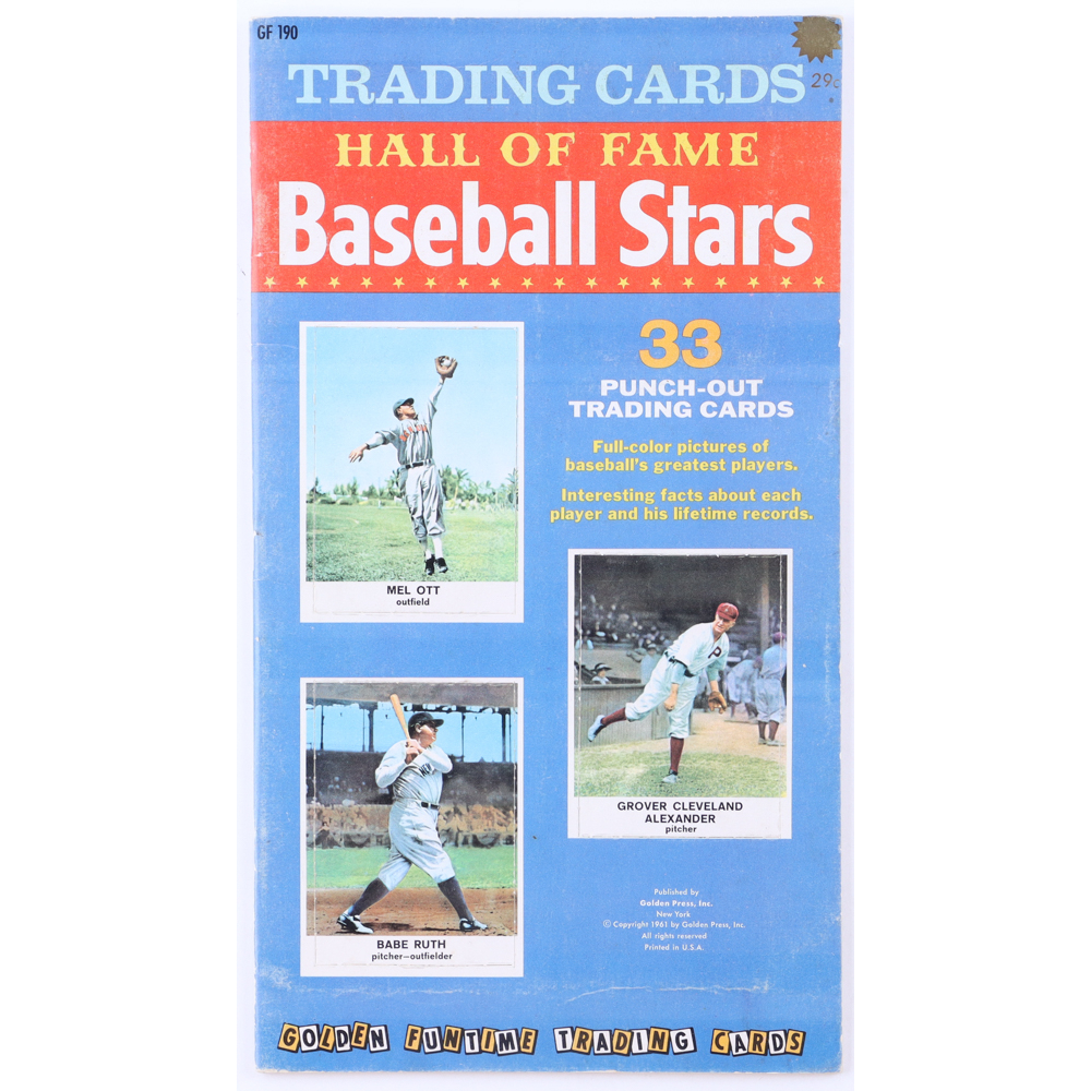Joe DiMaggio Signed 1961 Golden Press #9 With Complete Golden Press Set ...