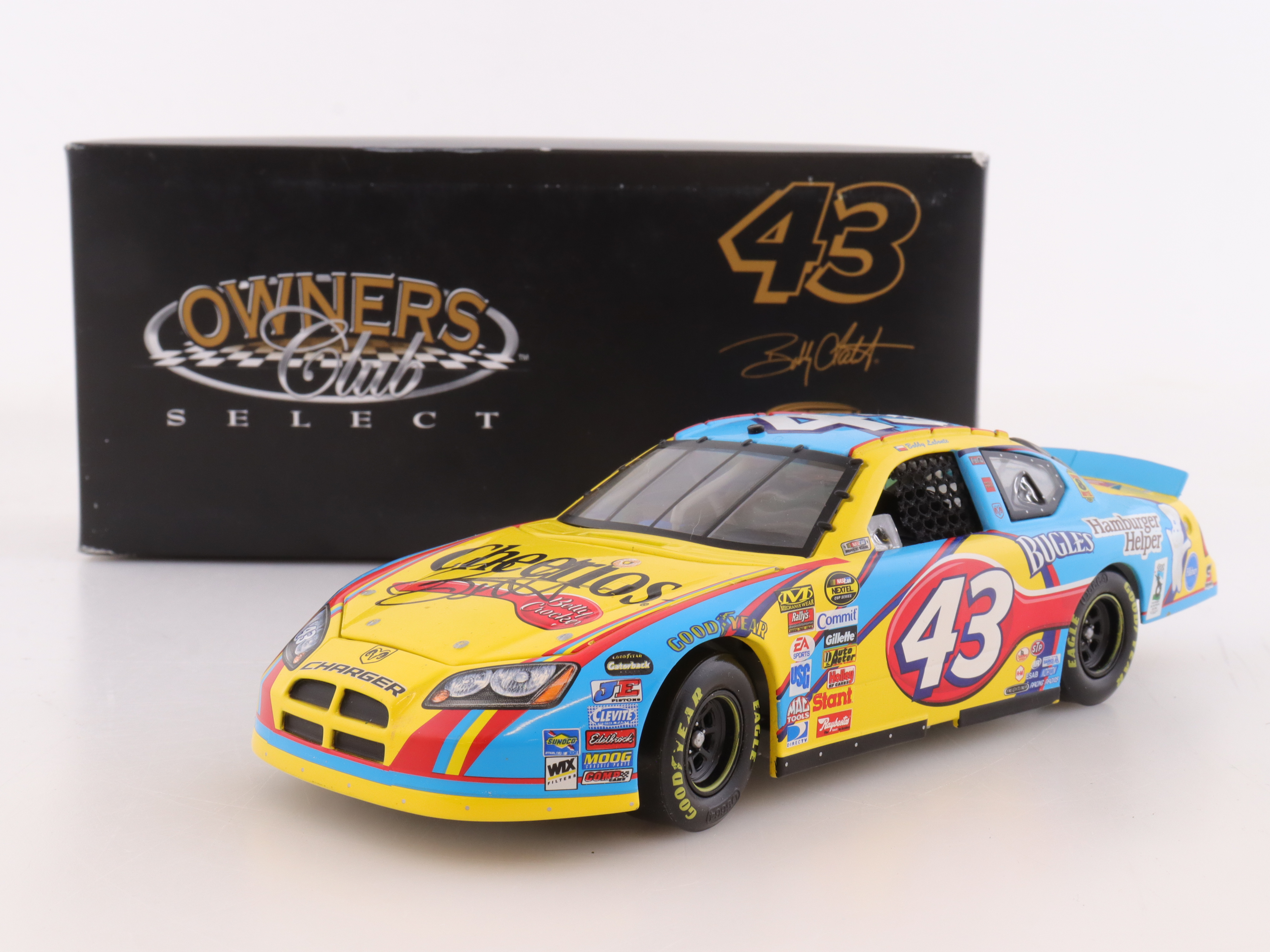 Bobby Labonte Signed LE #43 Cheerios Owners Club Select 2007 Charger 1: ...