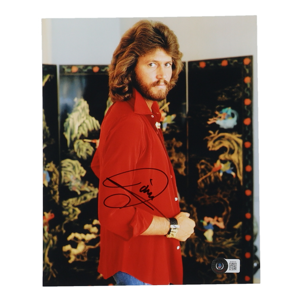 Barry Gibb Signed 8x10 Photo (Beckett) | Pristine Auction