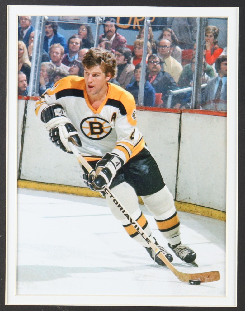 Bobby Orr Signed Custom Framed Cut Display with Hall Of Fame & Logo ...