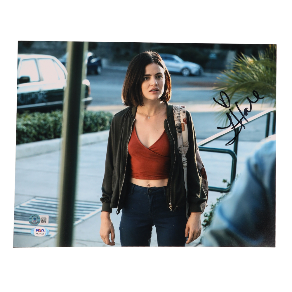 Lucy Hale Signed "Truth or Dare" 11x14 Photo (Beckett & PSA) | Pristine ...