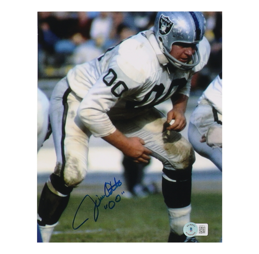 Jim Otto Signed Raiders 8x10 Photo (Beckett) | Pristine Auction