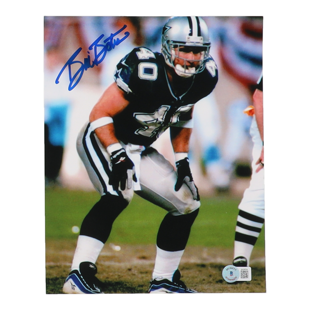 Bill Bates Signed Cowboys 8x10 Photo (Beckett) | Pristine Auction