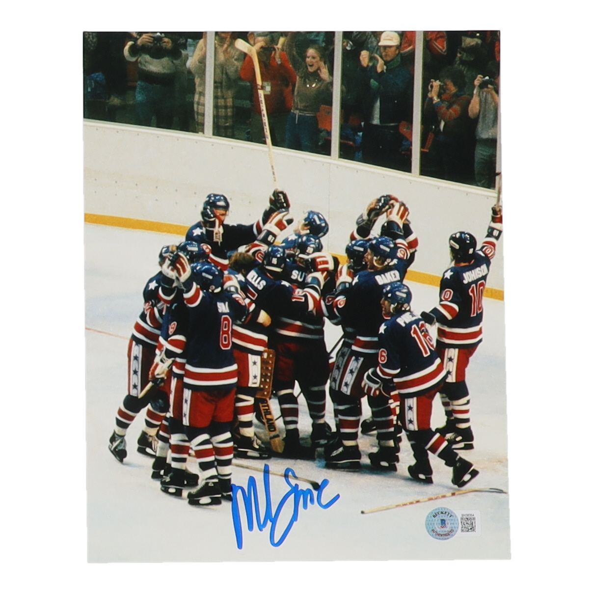 Mike Eruzione Signed Team USA 8x10 Photo (Beckett) | Pristine Auction