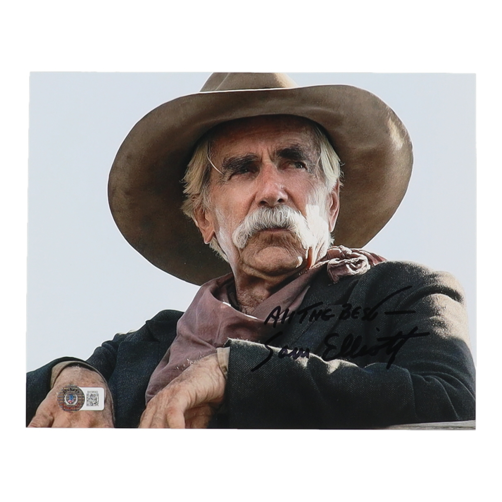 Sam Elliott Signed "1883" 8x10 Photo (Beckett) | Pristine Auction