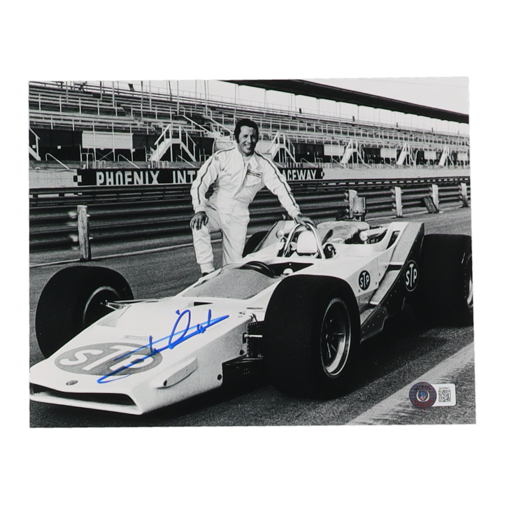 Mario Andretti Signed 8x10 Photo (Beckett) | Pristine Auction