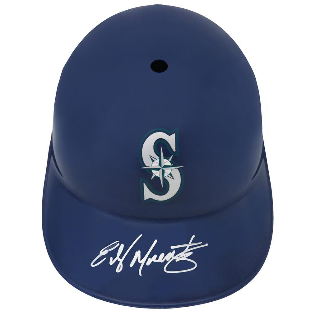Edgar Martinez Signed Mariners Full-Size Batting Helmet (Schwartz ...