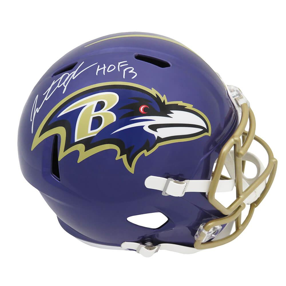 Jonathan Ogden Signed Ravens Full-Size Flash Alternate Speed Helmet ...