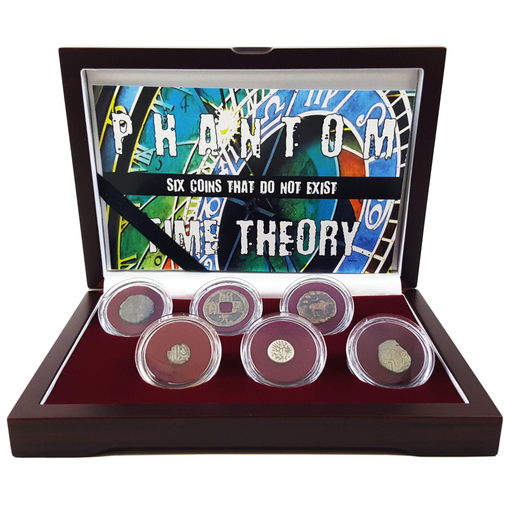 Phantom Time Theory Set of (6) Coins with Wood Display Box | Pristine ...