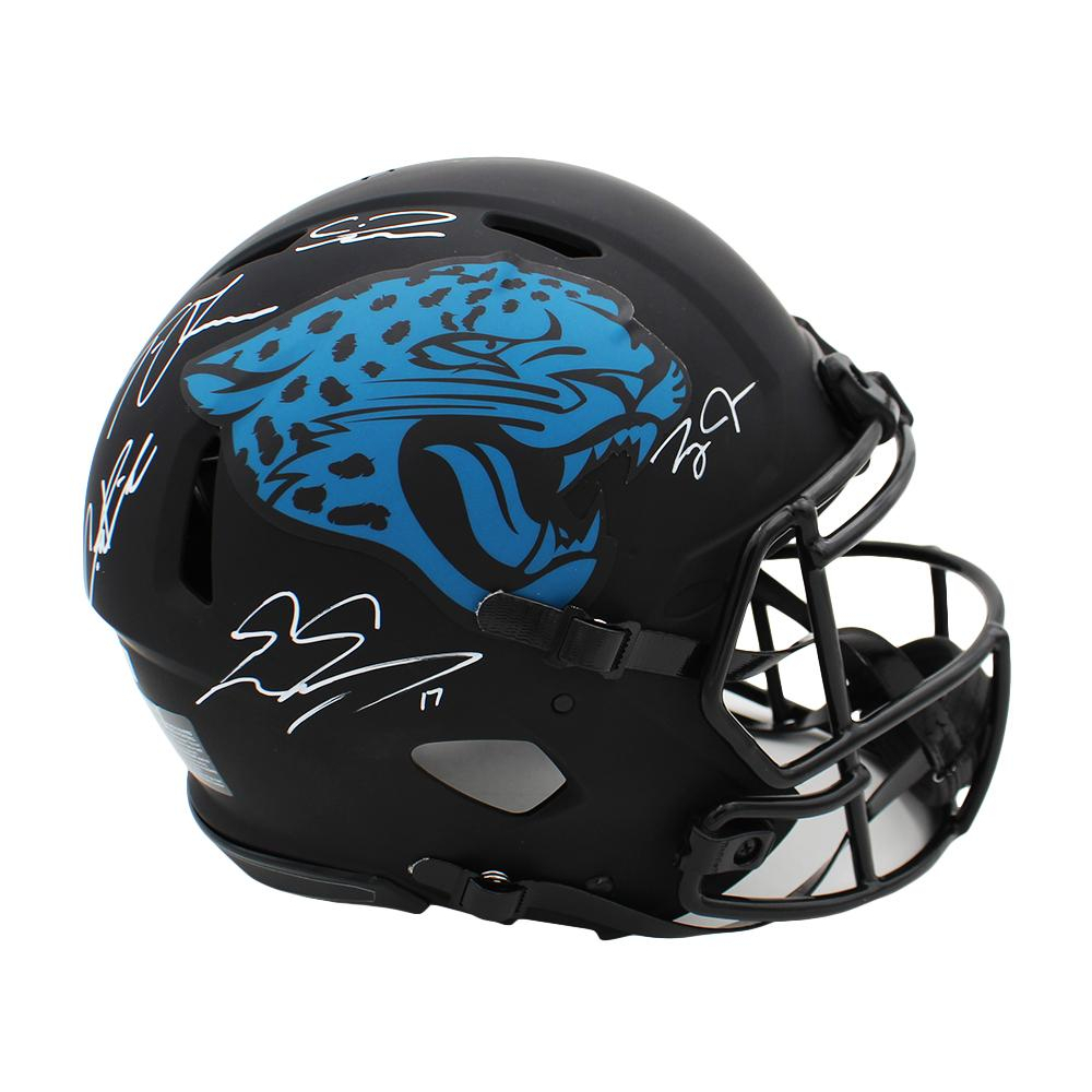 Jaguars Full-Size Authentic On-Field Eclipse Alternate Speed Helmet ...
