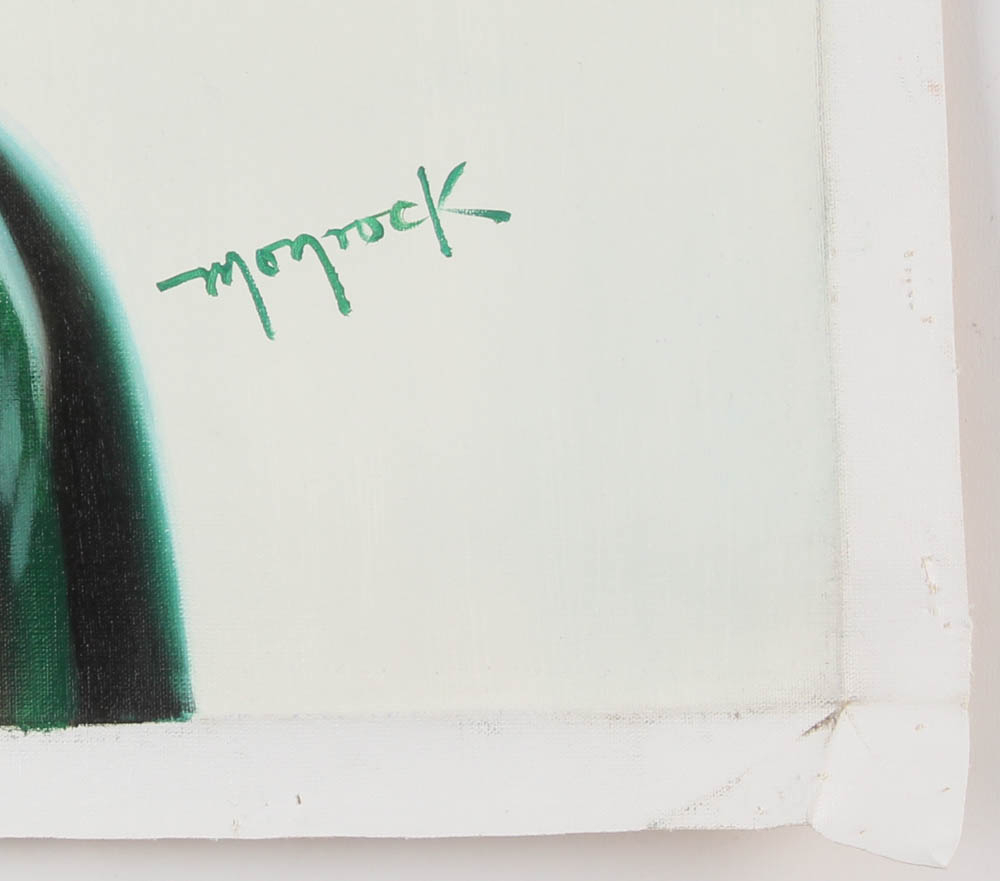 Hector Monroy Signed "John Lennon" 31.5x41 Original Oil Painting on ...