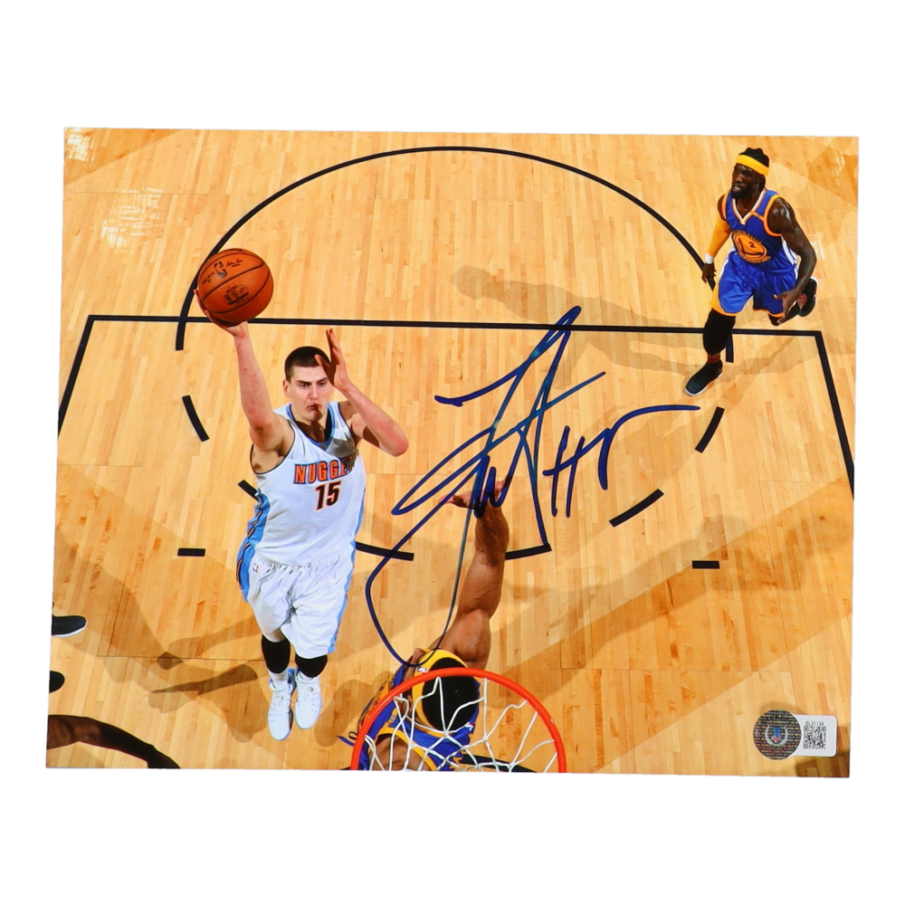 Nikola Jokic Signed Nuggets 8x10 Photo (Beckett) | Pristine Auction