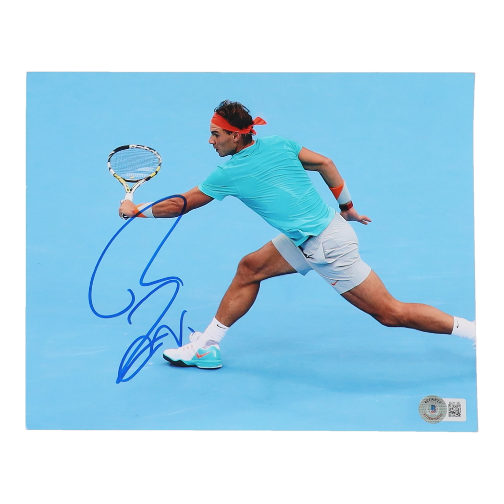 Rafael Nadal Signed 8x10 Photo (Beckett) | Pristine Auction