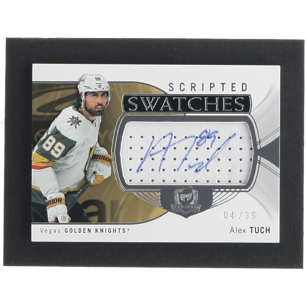 Alex Tuch 2020-21 The Cup Scripted Swatches #SCAT #04/35 | Pristine Auction