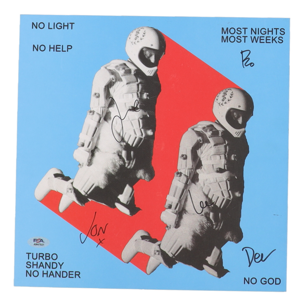 Idles "Crawler" Album Insert Band-Signed by (5) with Joe Talbot, Mark ...