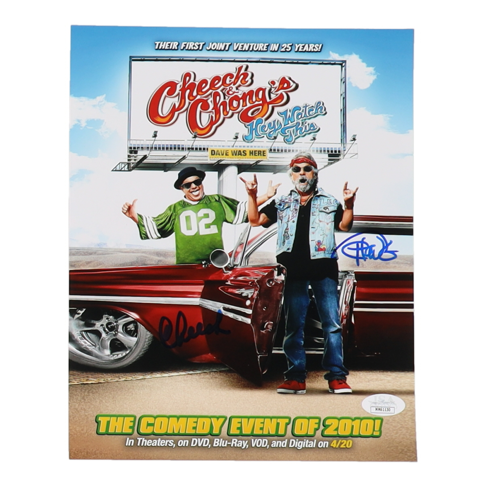 Tommy Chong & Cheech Marin Signed "Cheech & Chong's Hey Watch This ...