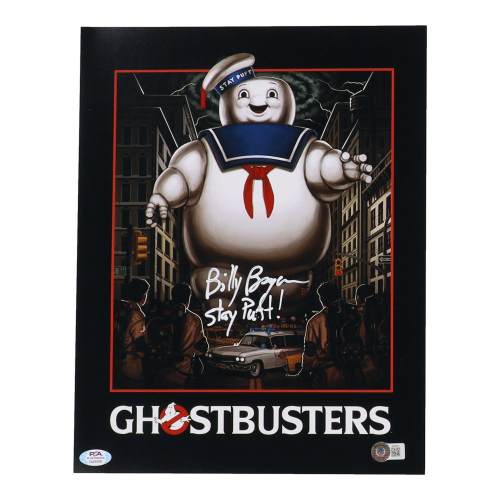 Billy Bryan Signed "Ghostbusters" 11x14 Photo Inscribed "Stay Puft ...