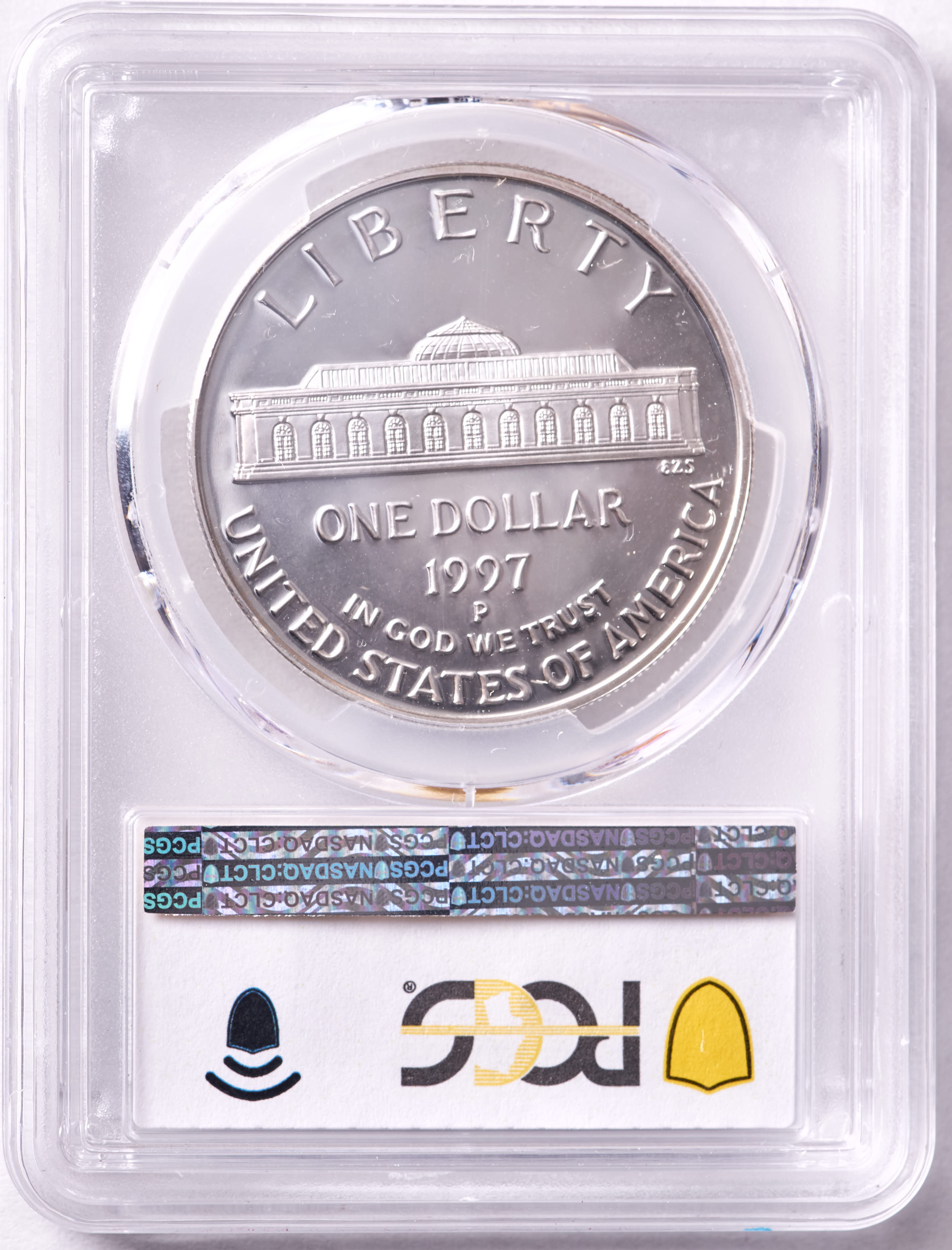 1997-P U.S. Botanic Garden 175th Anniversary Silver Dollar (PCGS Proof ...