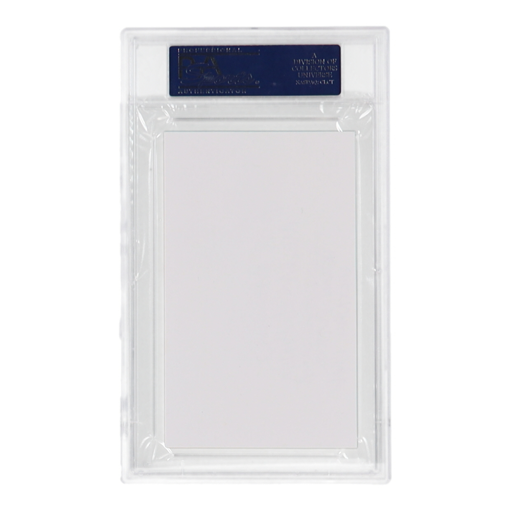 Alfred Rascon Signed Index Card with Service Record Inscription (PSA ...