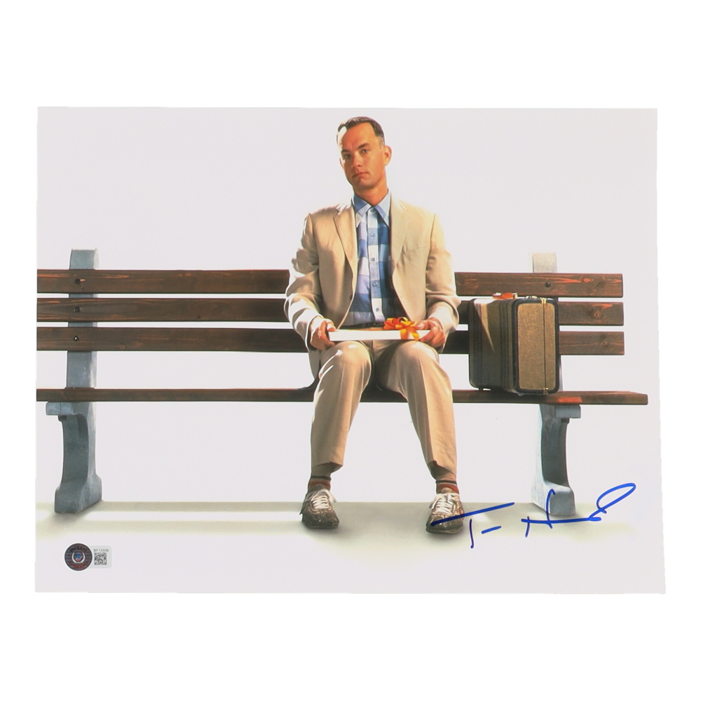 Tom Hanks Signed "Forest Gump" 11x14 Photo (Beckett) | Pristine Auction