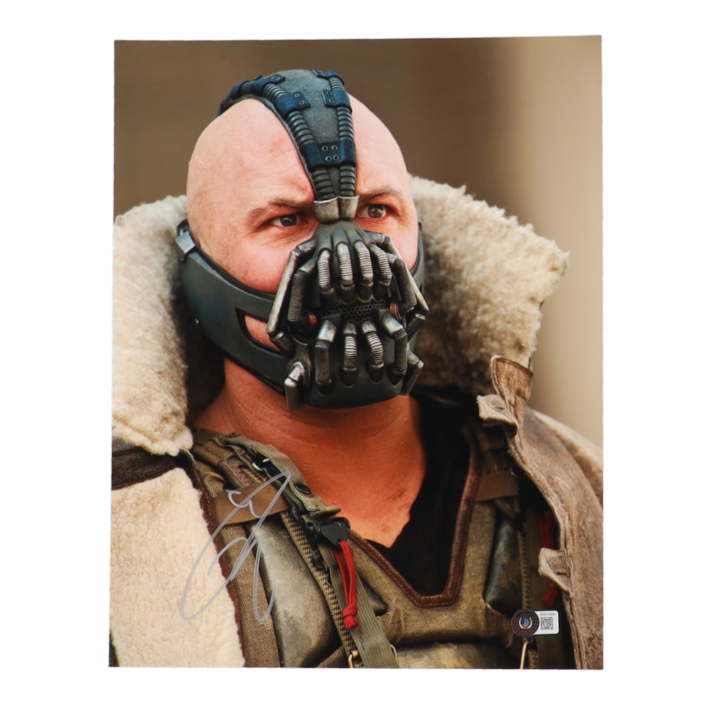 Tom Hardy Signed "The Dark Knight Rises" 11x14 Photo (Beckett ...