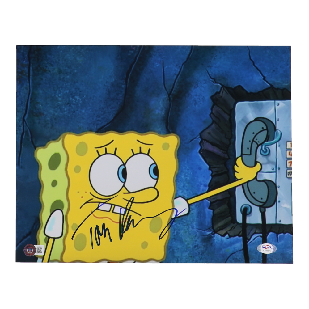 Tom Kenny Signed "The SpongeBob SquarePants" 11x14 Photo (Beckett ...