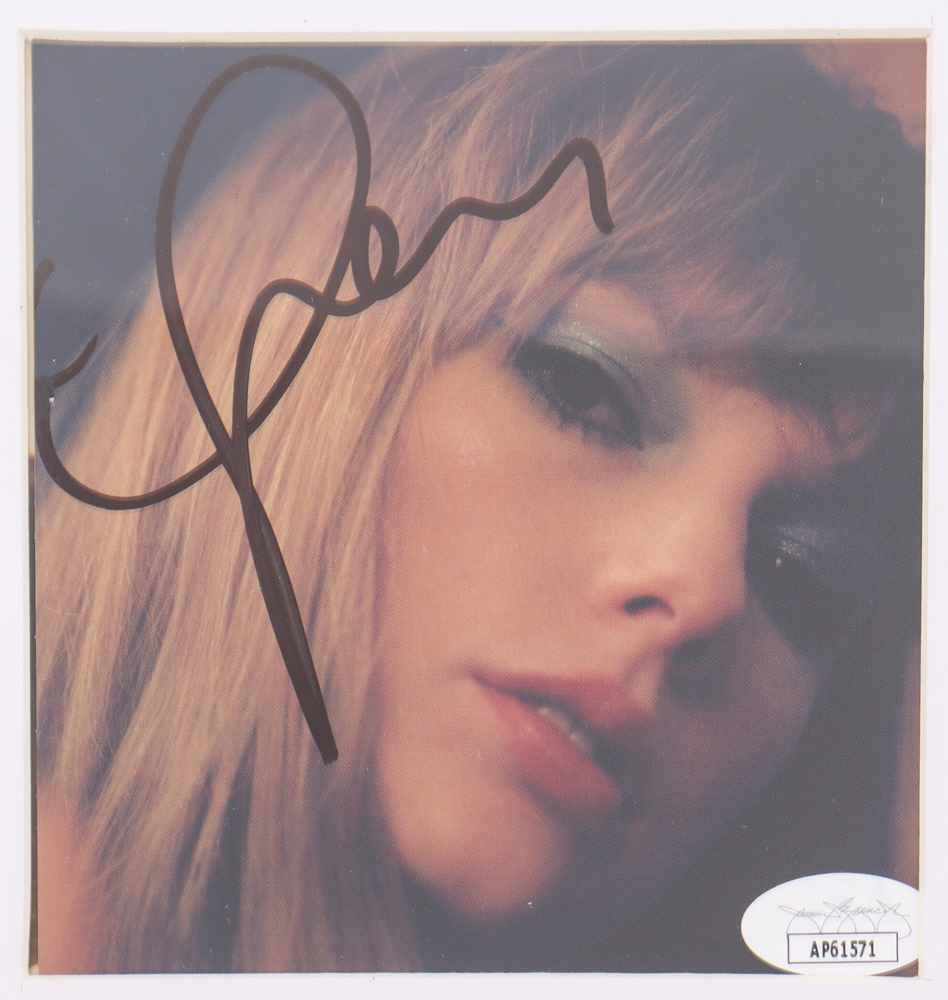 Taylor Swift Signed "Midnights" Custom Framed CD Album Cover Display ...