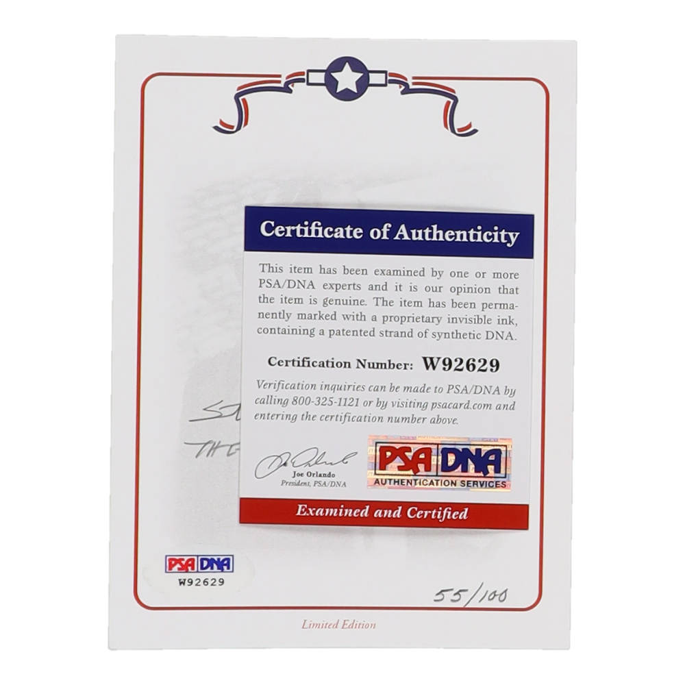 Steve Pisanos Signed LE World War II 4x5.5 Photo Inscribed "The Flying ...