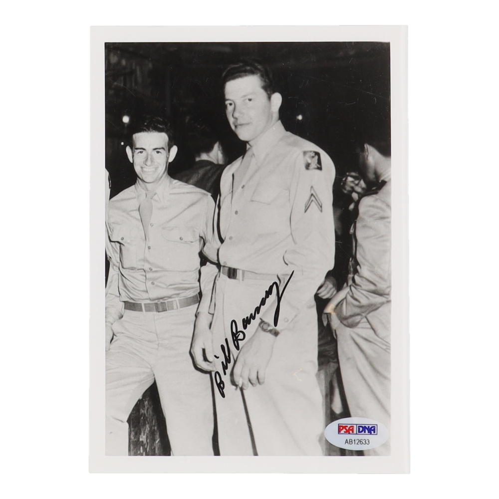 Bill Barney Signed World War II 5x7 Photo (PSA) | Pristine Auction