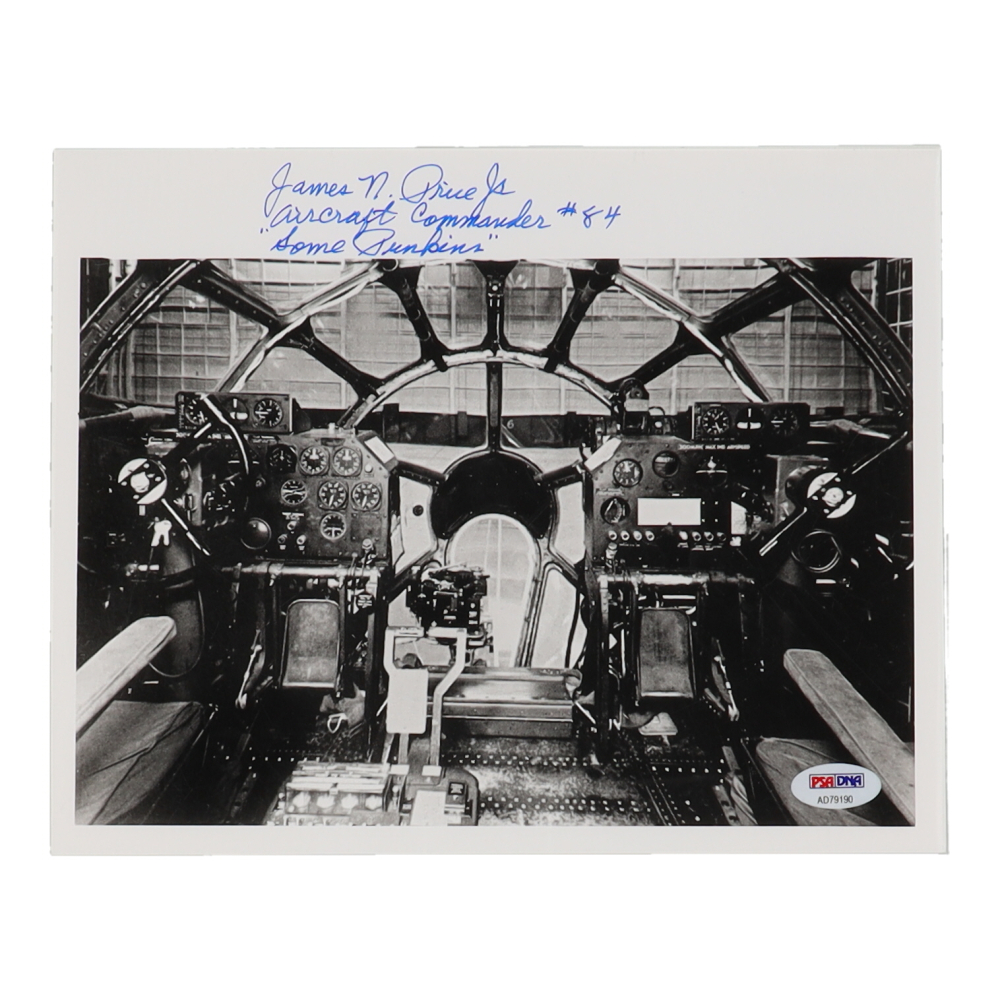 James N. Price Jr. Signed World War II 8x10 Photo Inscribed "Aircraft ...