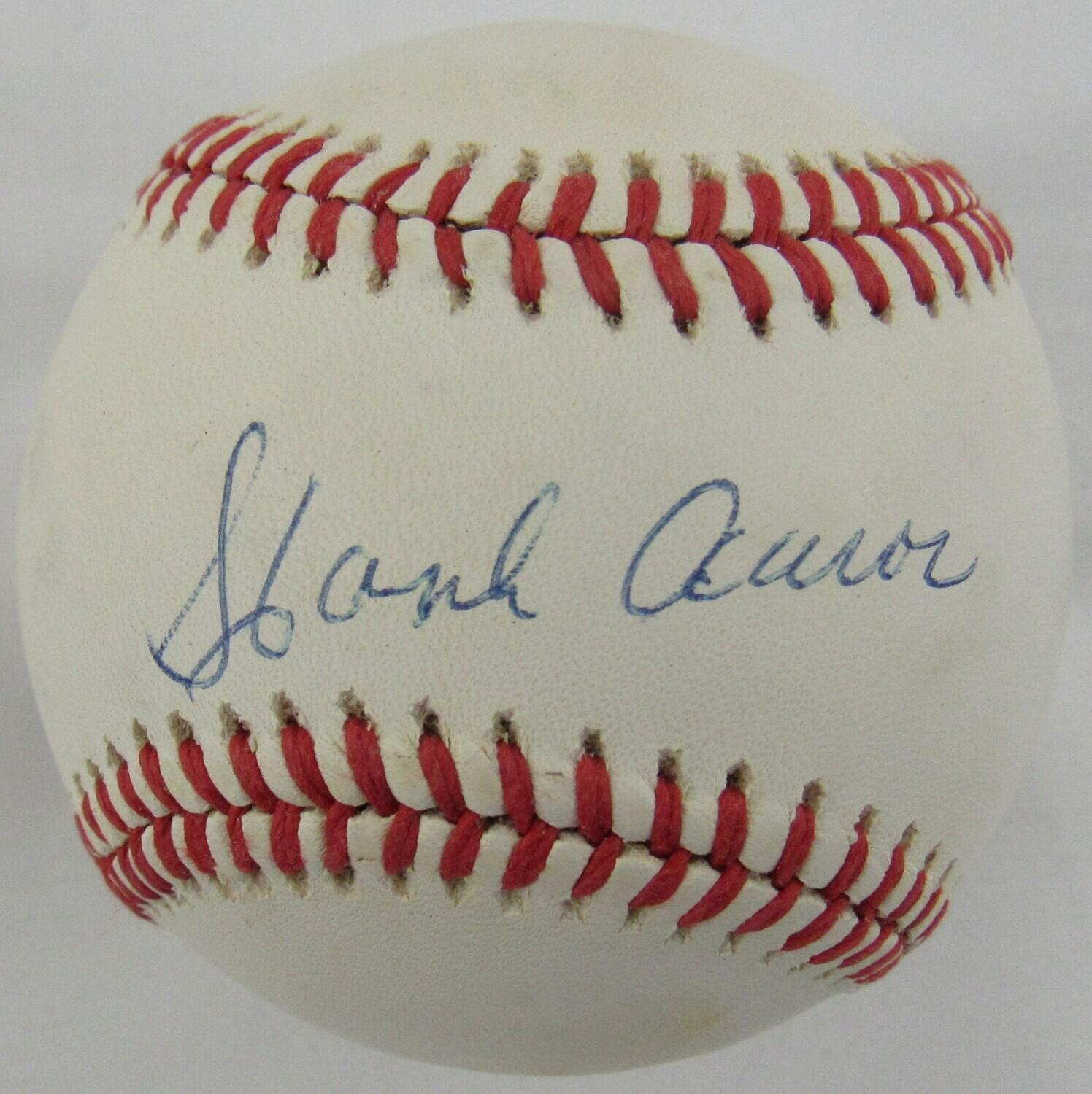 Hank Aaron Signed ONL Baseball (PSA) | Pristine Auction