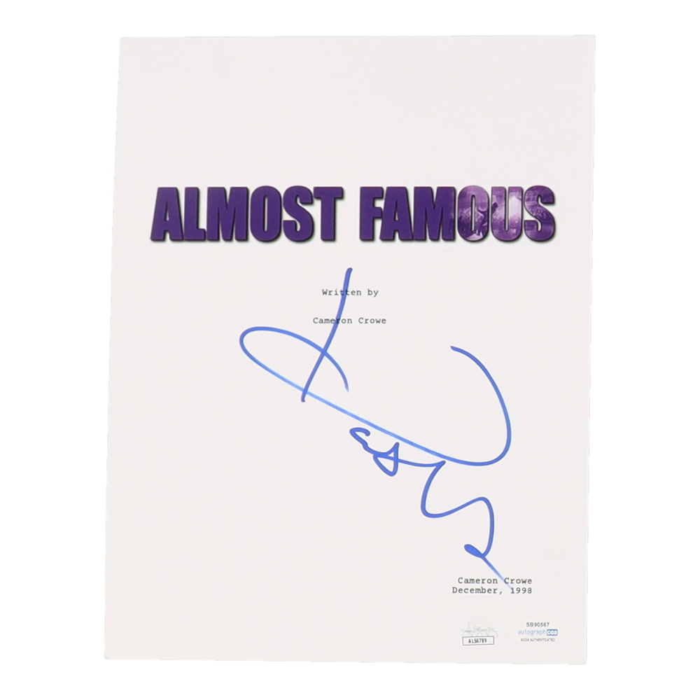 Kate Hudson Signed "Almost Famous 8x10 Photo (ACOA & JSA) | Pristine ...